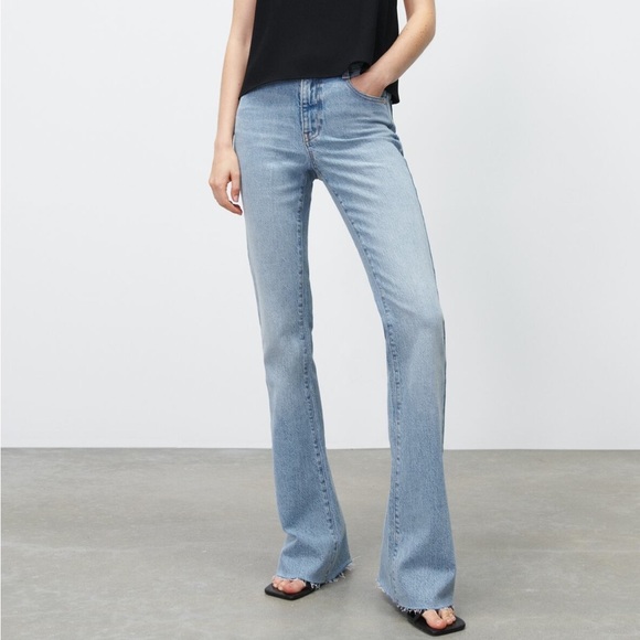 Zara | Jeans | Zara High Rise Flare Jeans | Poshmark